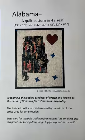 Alabama Quilt Pattern – Busy Lady Quilt Shop